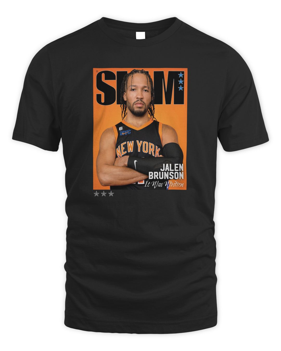 Slam Cover Tee Josh Hart Wearing Jalen Brunson Slam 243 T Shirt | Sivelos Slam Cover Tee Josh Hart Wearing Jalen Brunson Slam 243 T Shirt | Sivelos