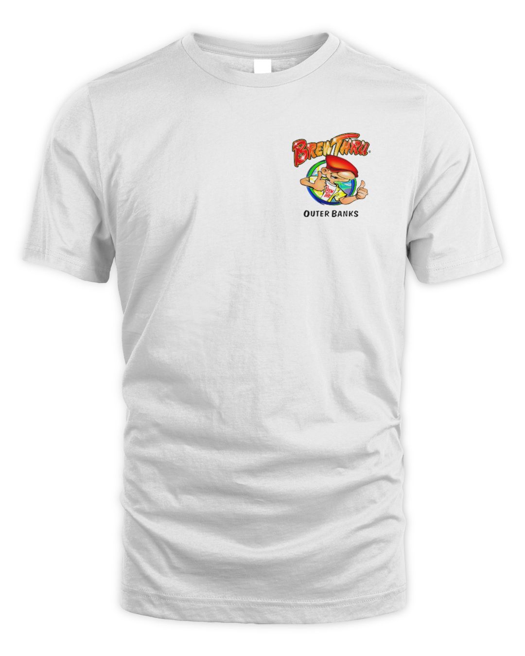 Brew Thru Obx 2024 Annual White Short Sleeve T Shirt | Sivelos