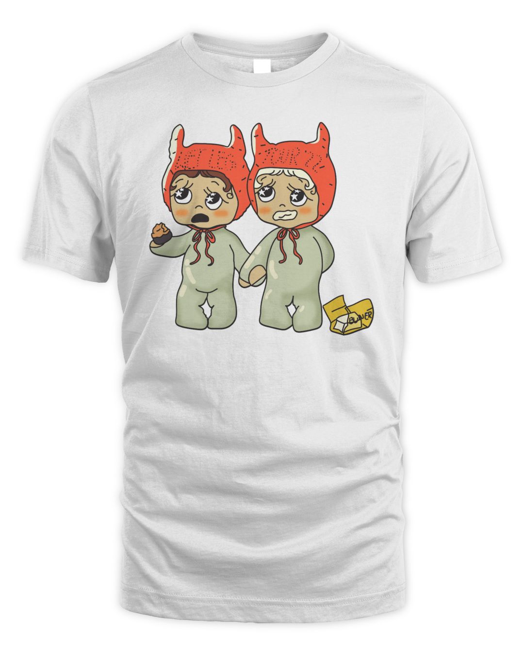 Wet Leg Merch Evil Twins Tour T Shirt | Sivelos